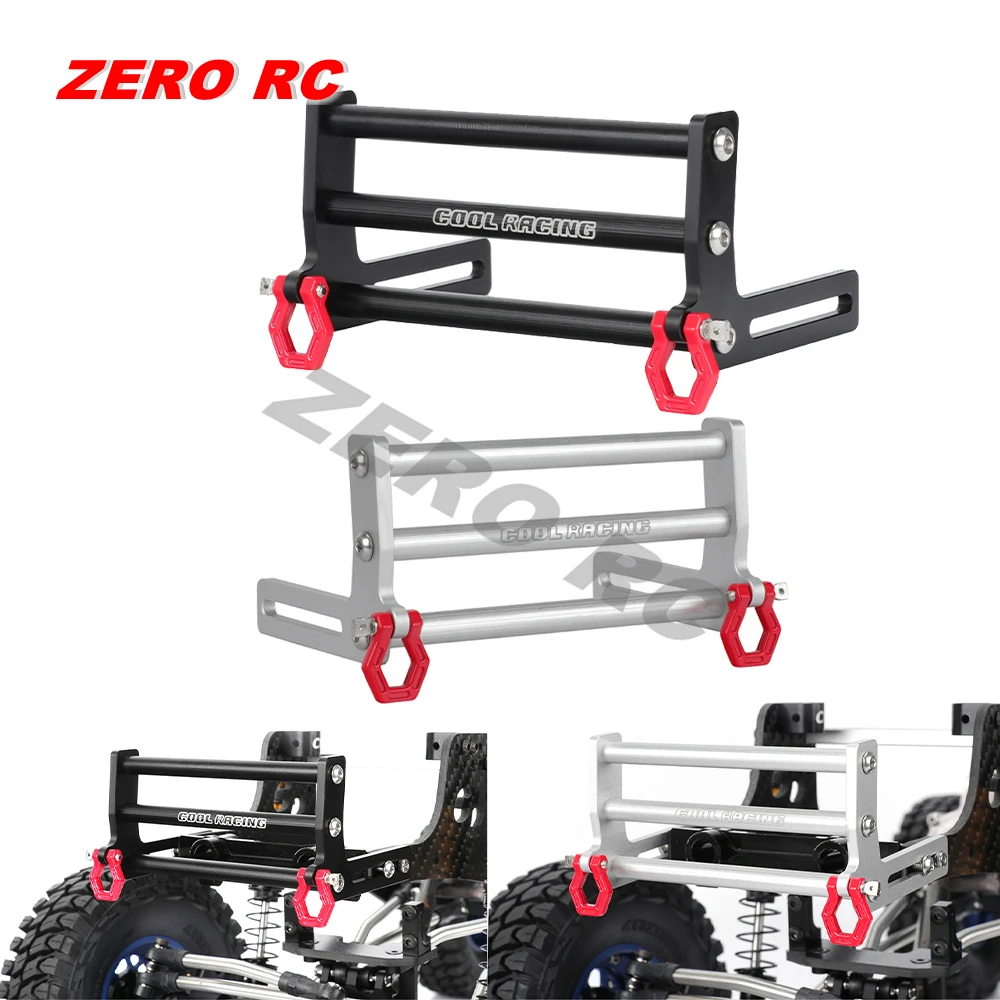 CNC-Aluminum-Front-Bumper-Bull-Bar-Universal-For-1-10-RC-Crawler ...