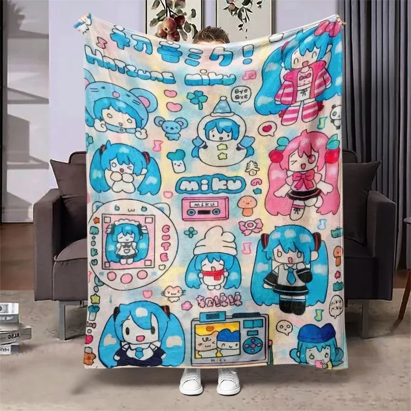 Hatsune-Miku-Blanket-Soft-Comfortable-Anime-Peripheral-Cute-Cartoon-Nap ...