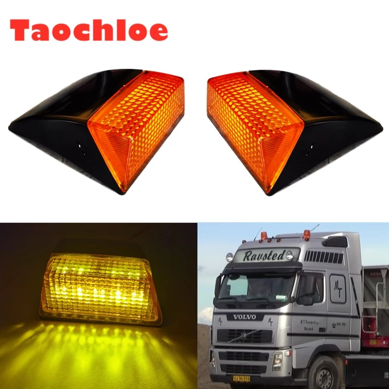 24v Truck Turn Signal Corner Led Light Fender Additional Indicator ...