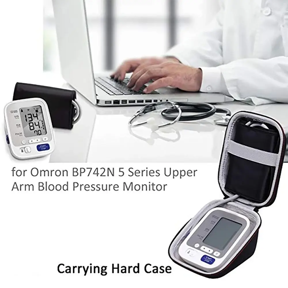 Hard Carrying Case for Omron 10 Series Wireless Upper Arm Blood ...