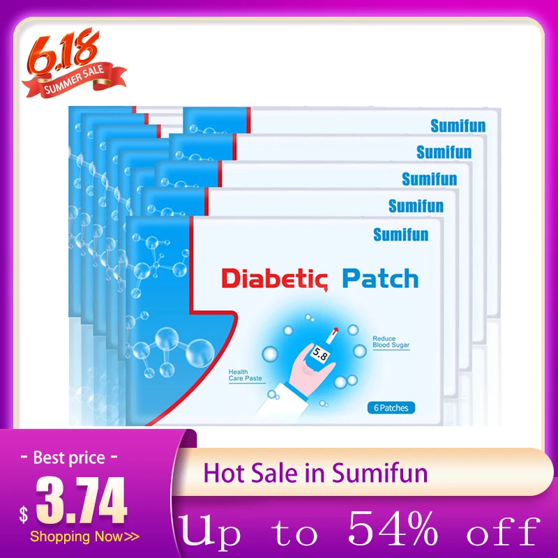 30/60/90/120pcs Diabetes Patch Diabetic Treatment Medicine Herbs ...