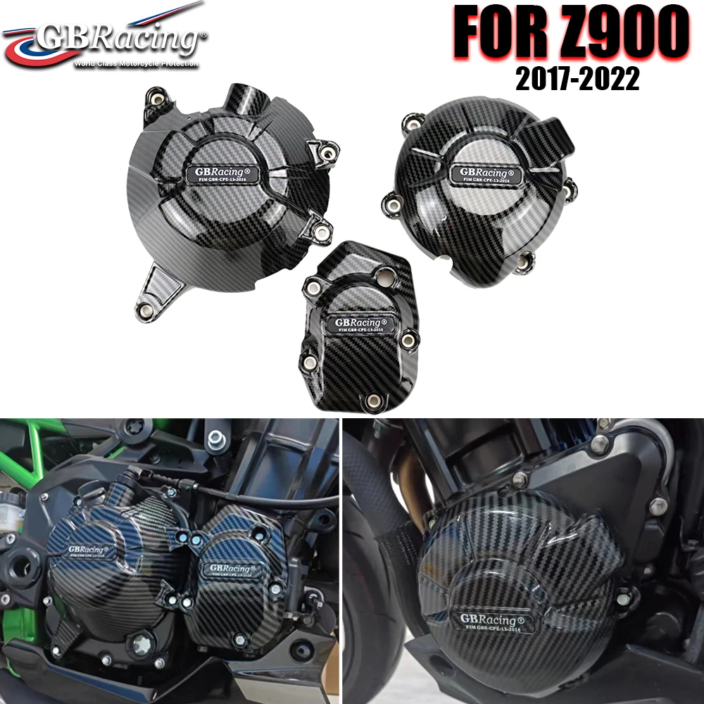 For Kawasaki Z900 2017-2022 Engine Covers Protectors - Engine Cover ...