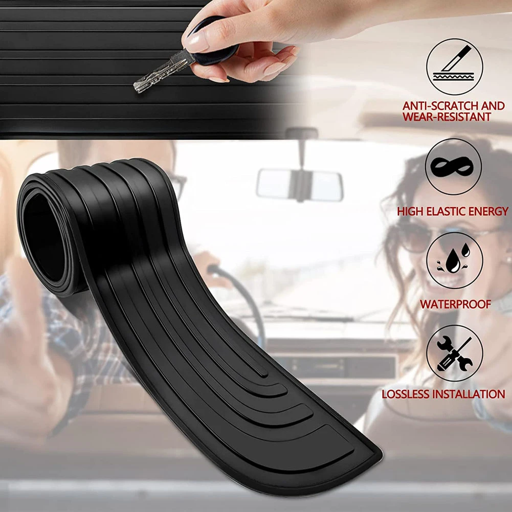 Universal-Car-Trunk-Door-Sill-Plate-Protector-Anti-Scratch-Rubber ...