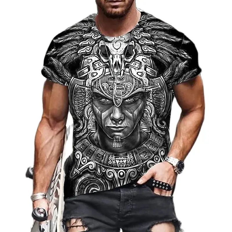 Men-Vintage-Motorcycle-tool-T-Shirt-3d-Print-Cyberpunk-Short-Sleeve ...