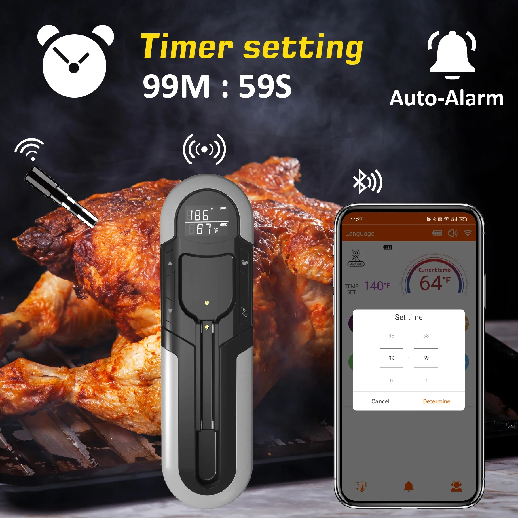 Temperature-Food-Thermometer-Accessories-Cooking-Meter-Meat-Newest ...