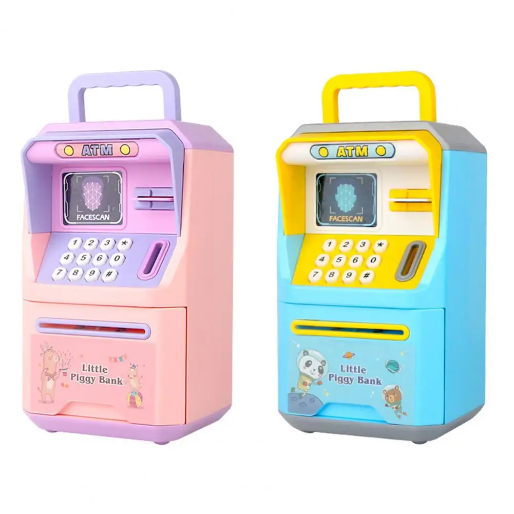 Money-Boxes-ATM-Machine-Cash-Box-Gift-For-Kids-Electronic-Piggy-Bank ...