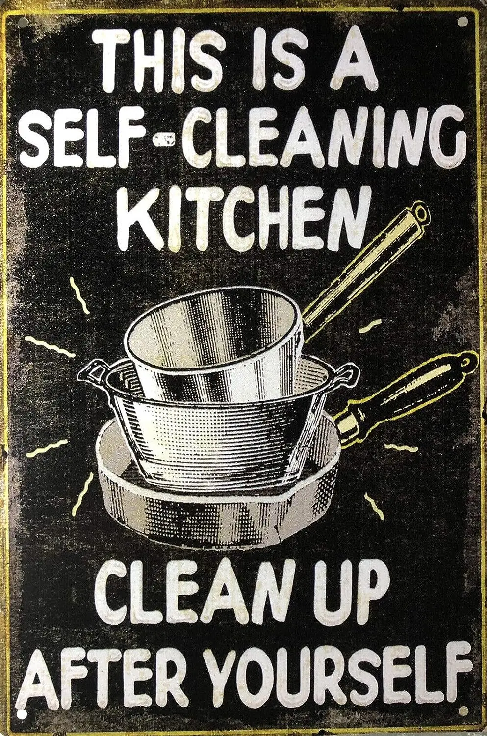 Please Clean Up After Yourself Kitchen Sign