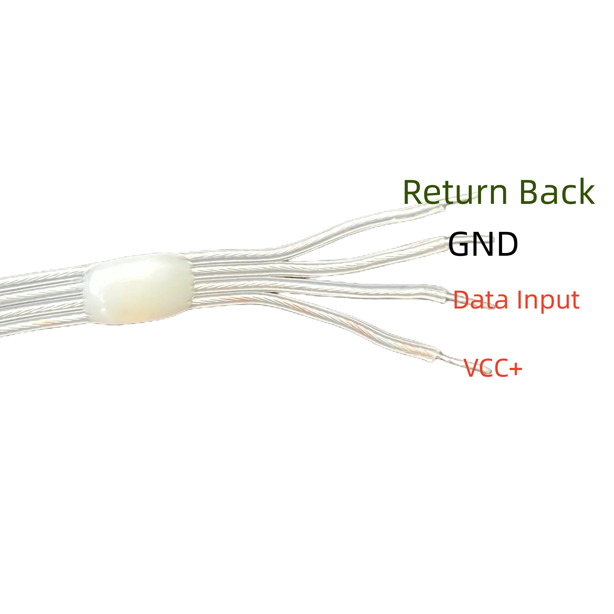 DC5V-12V-1000ct-With-Data-Return-Wire-4Pin-SK6812-WS2812B-LED-Pebble ...