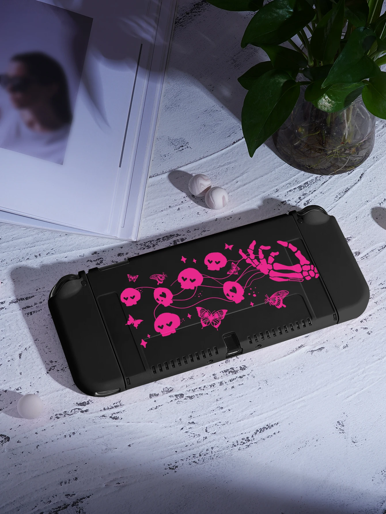 Skull-Switch-Protector-Case-for-Nintendo-Switch-OLED-NS-Game ...