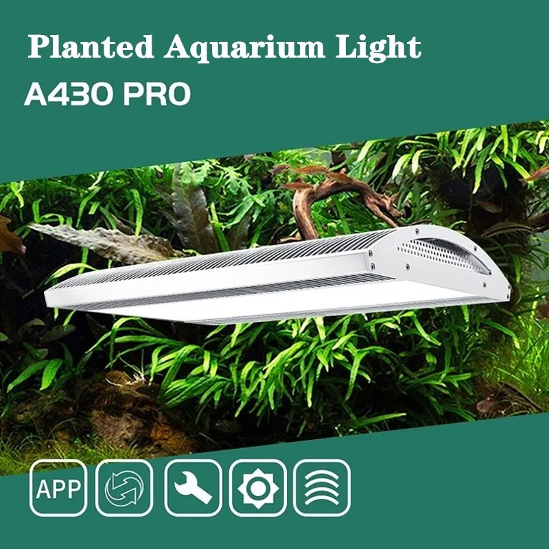 WEEK-AQUA-Aquarium-LED-Light-Full-Spectrum-Aquatic-Plants-Light-with ...