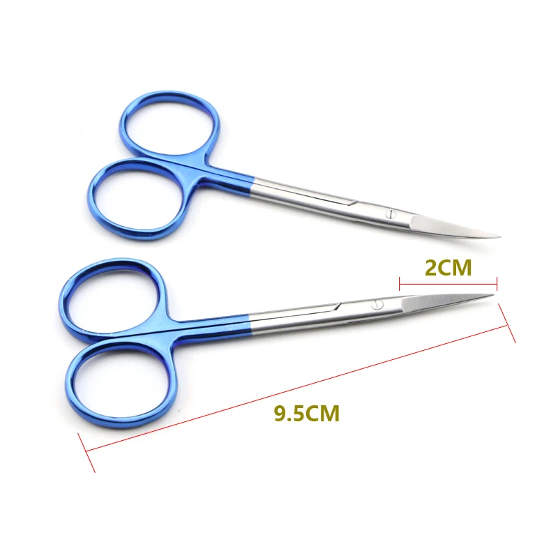 Ophthalmic-Scissors-Double-Eyelid-Scissors-Gold-Handle-Scissors ...