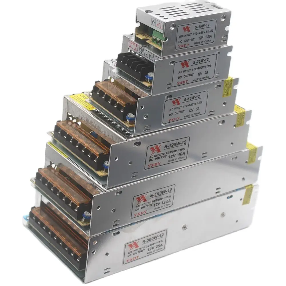 AC85 265V 110V 220V to 12V 1A 2A 3A 5A 10A 15A 20A 30A 40A 50A CCTV ...