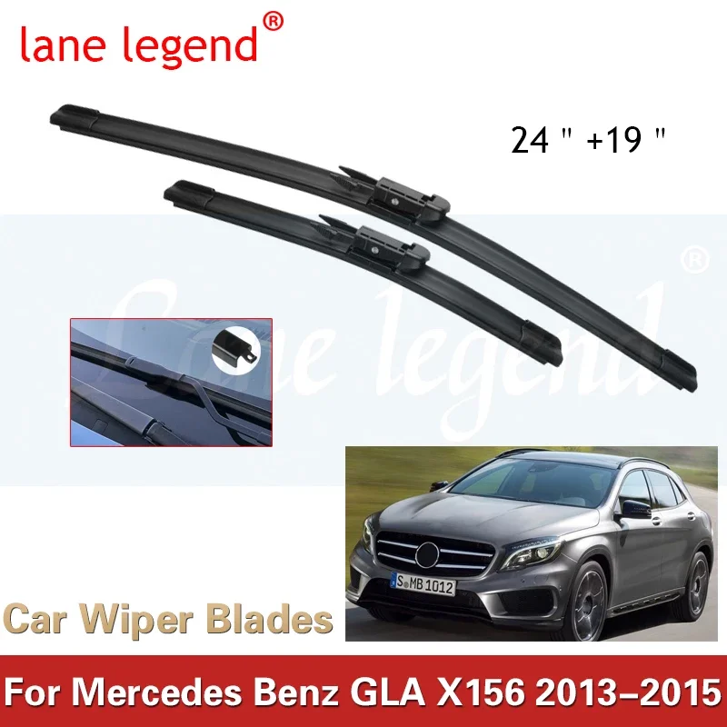 Front Wiper Blades For Mercedes Benz GLA Class X156 2013-2015 ...