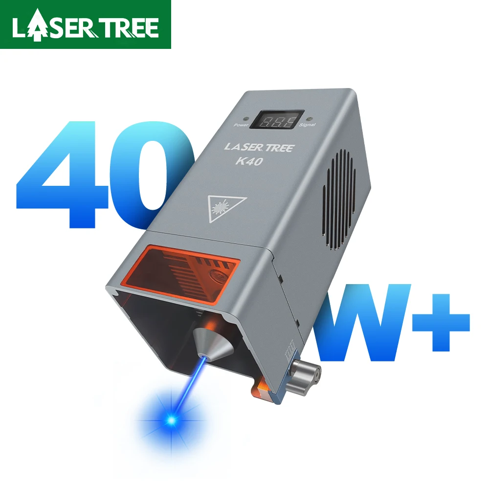 LASER-TREE-K40-Optical-Power-40W-Laser-Head-with-Air-Assist-450nm-Blue ...