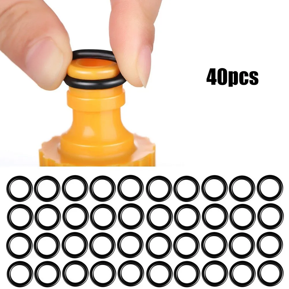 40-PCS-O-Ring-Sealing-Rings-3-In-8-Inch-Rubber-Waterproof-Gasket-Garden ...