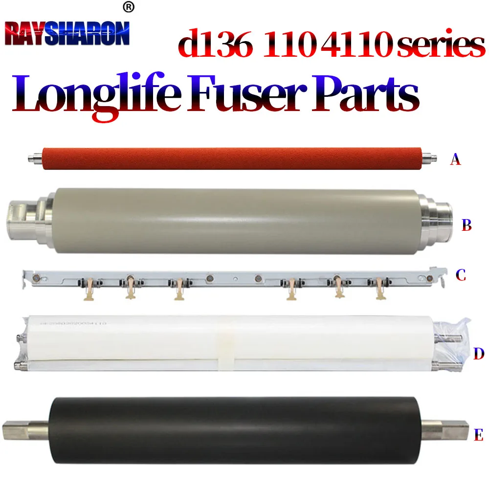 Fuser-Hot-Upper-Roller-Lower-Pressure-Roller-Picker-Finger-Web-For ...