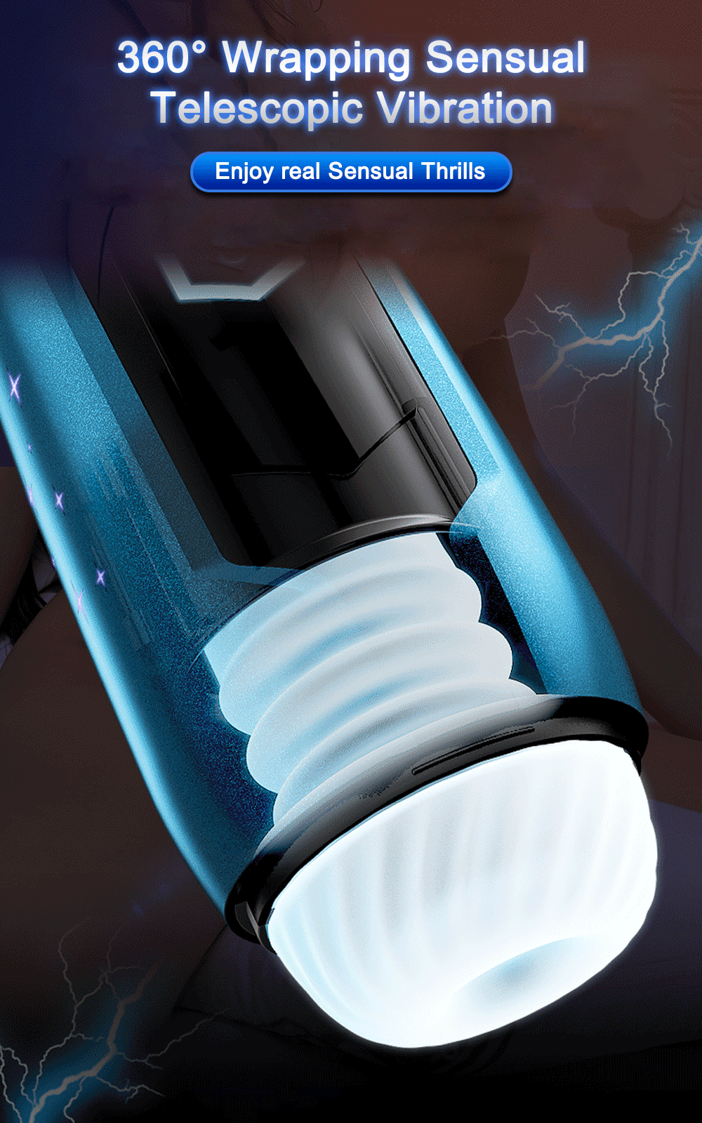 Sohimi – masturbateur automatique télescopique pour homme, équipement ...