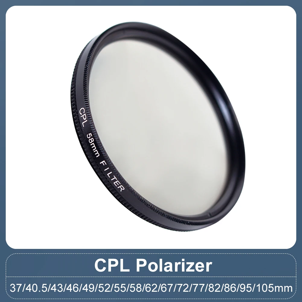 CPL-MRC-CPL-Filter-Multi-Coated-Circular-Polarizer-Polarizing-Filter-37 ...