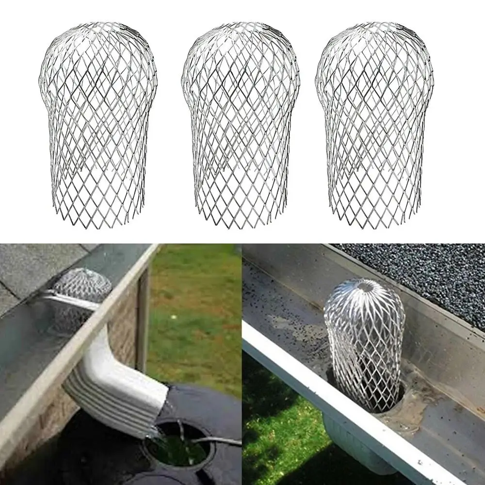 Leaf-Debris-Trap-Downpipe-Strainer-Drainage-Plumbing-Fitting-Balcony ...