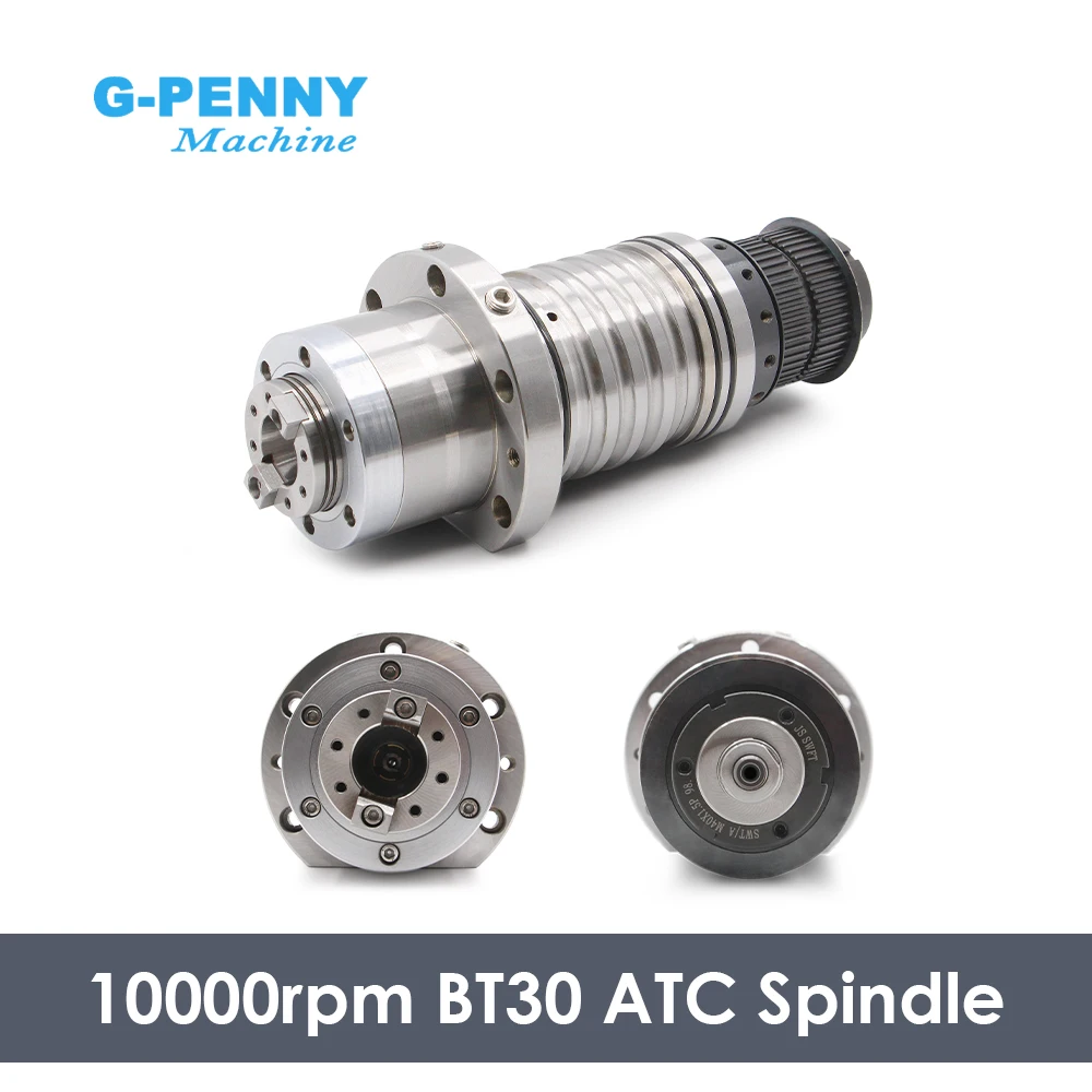 G-Penny BT30 ATC Spindle Motor Unpowered Spindle Motor With Belt Pulley ...