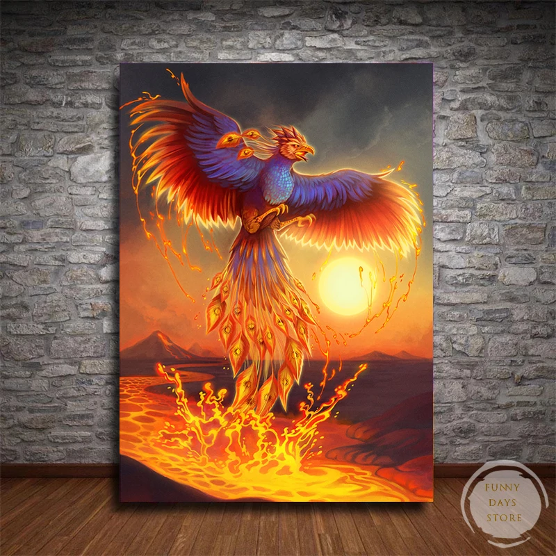 Phoenix Bird Paintings