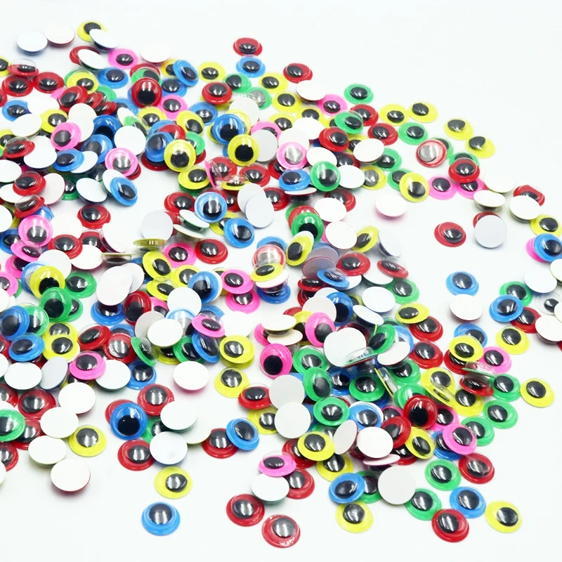 6-8-10-12mm-Moving-Eye-Self-Adhesive-Wiggling-Eyes-Colorful-Toy-Animal ...