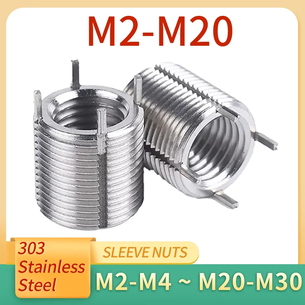 M2-M4-M20-M30-303-Stainless-Steel-Thread-Repair-Insert-Self-tapping ...