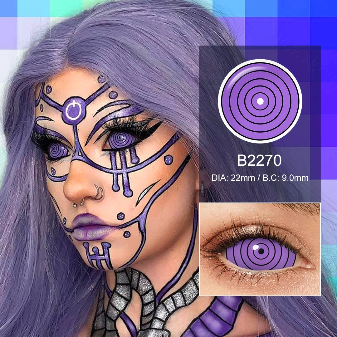 Rinnegan Sclera Contacts