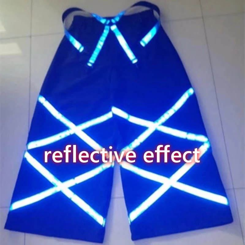 Melbourne Shuffle Ghost Dance Pants Fluorescent Reflective Straight-leg ...