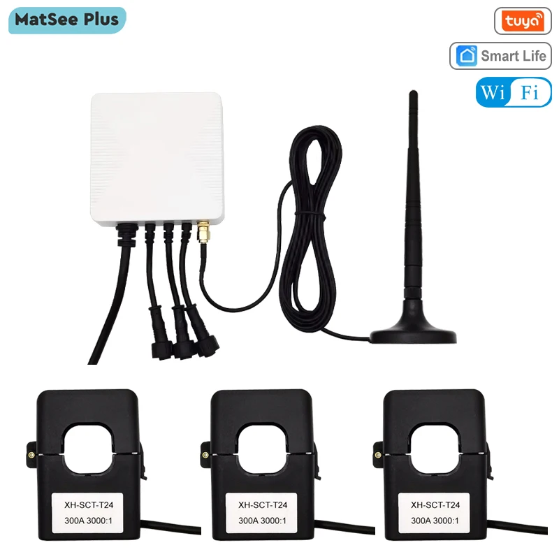 Tuya-Smart-Life-Monof-sico-Trif-sico-WiFi-Medidor-de-energ-a-KWh ...