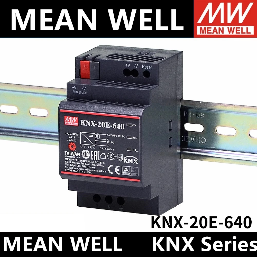 Original-MEAN-WELL-KNX-20E-640-640mA-30Vdc-20W-KNX-40E-1280-KNX-40E ...