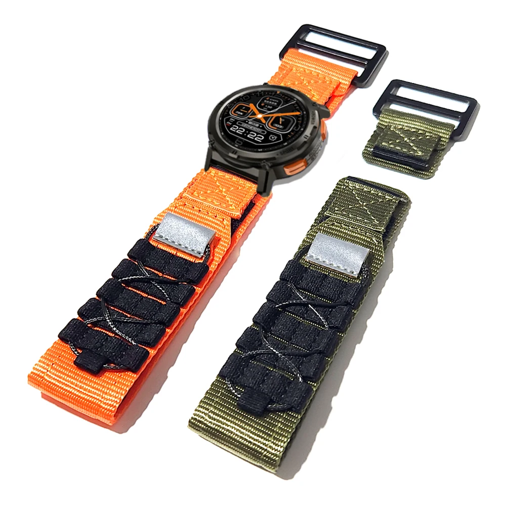 Nylon-tran-ado-tecido-Loop-Strap-pulseira-de-substitui-o-bandas ...