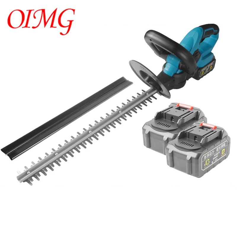 갈퀴 잡초제거기 OIMG 무선 헤지 트리머 전기 전정톱 충전식 잔디 정원 18V - 티몬