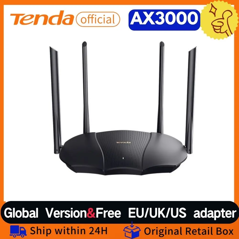 Tenda AX3000 RX12 Wifi 6 Gigabit Router Dual Band Home Wifi Signal ...