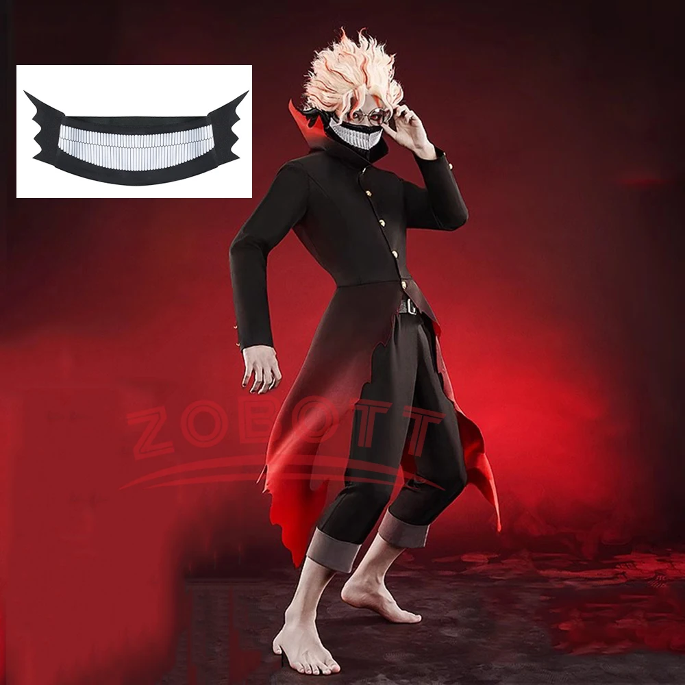 Dandadan-Okarun-Ken-Takakura-Cosplay-Costume-Wig-Mask-Turbo-Granny-Powers-Black-Collar-Uniform ...