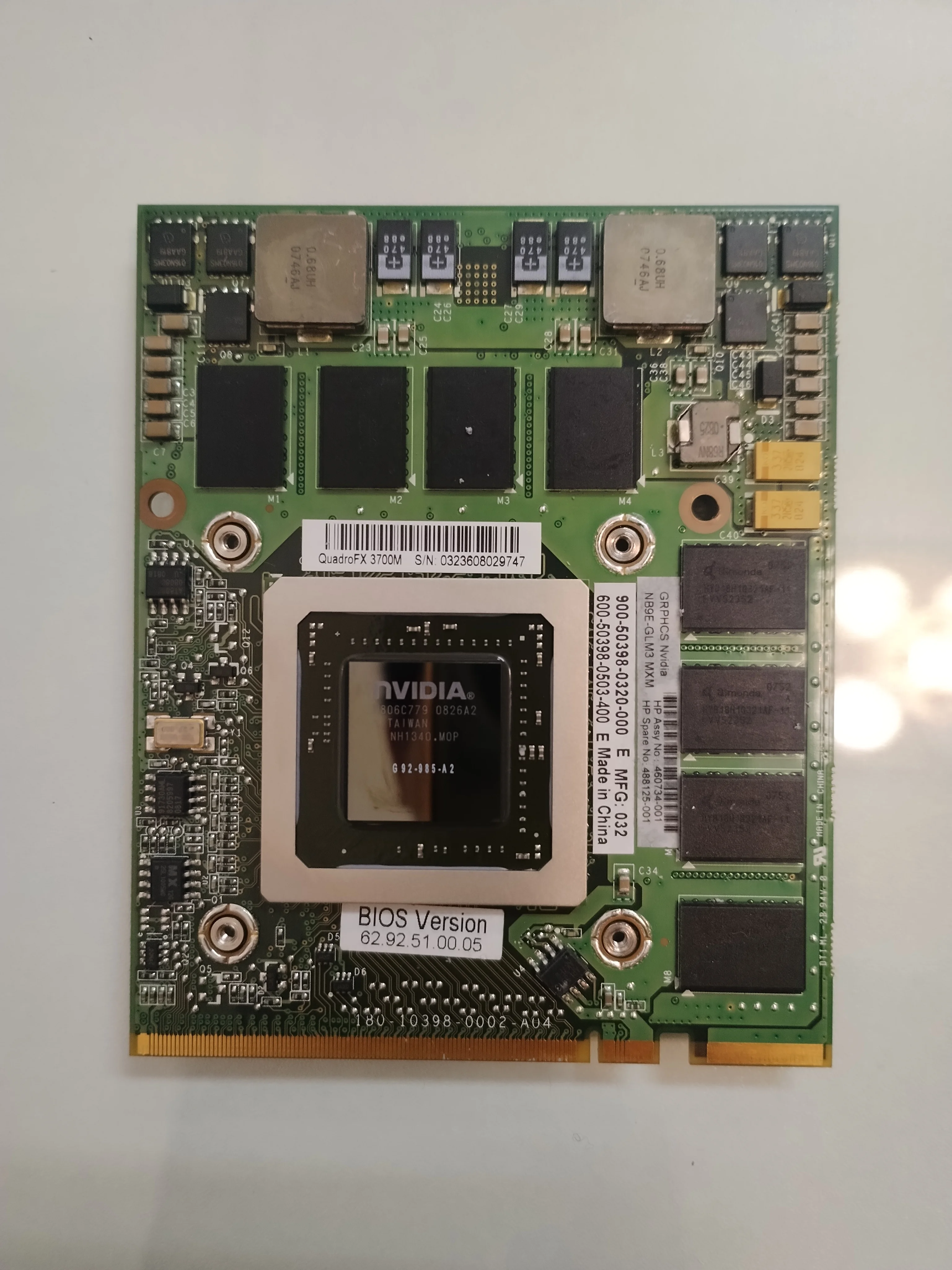 FX3700M-FX-3700M-1G-Video-Graphics-VGA-Card-With-X-Bracket-G92-985-A2 ...