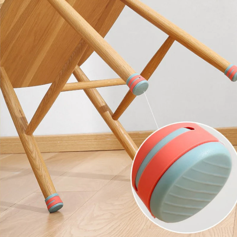 PIED DE MEUBLE,A5--Couvre pieds de Protection de pieds de meubles en ...