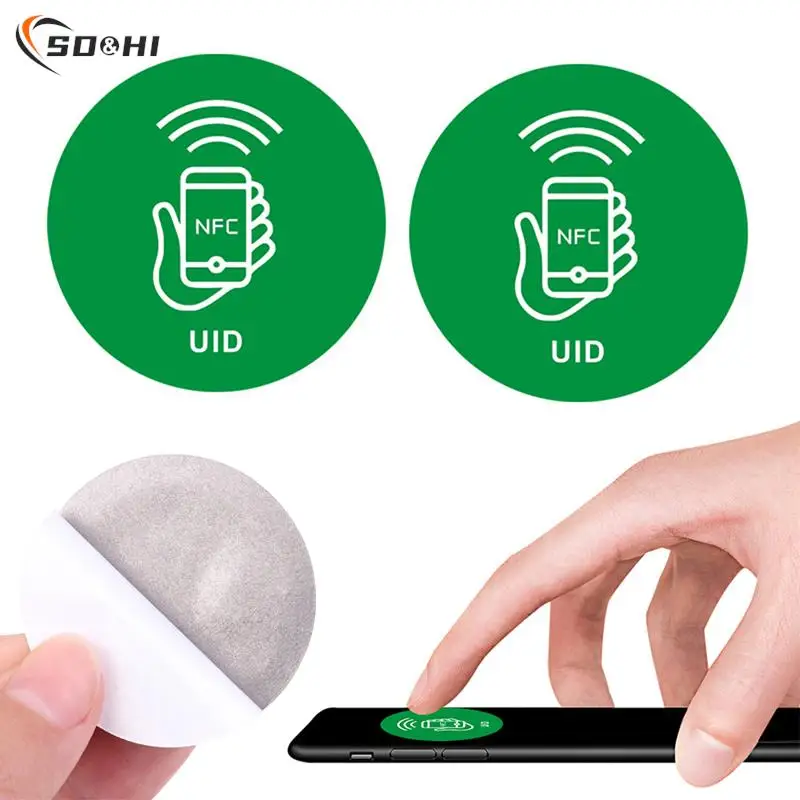 RFID-125KHz-T5577-Rewritable-Sticker-Keytag-Anti-Metal-Interference ...