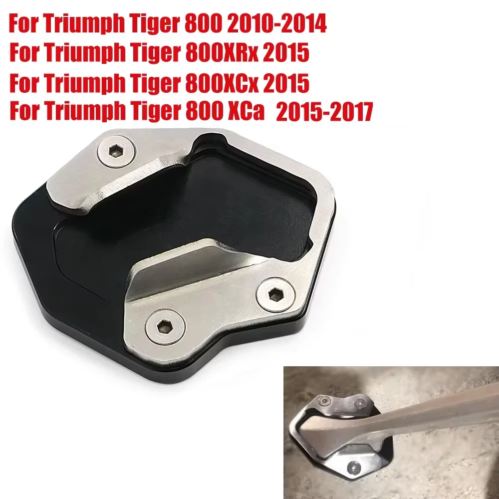 Kickstand Support Plate For Triumph Tiger 800 2010-2014 XCa 15-17 ...