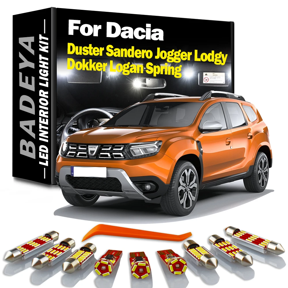Interior-LED-Light-Kit-For-Dacia-Duster-Sandero-Lodgy-Dokker-Jogger ...