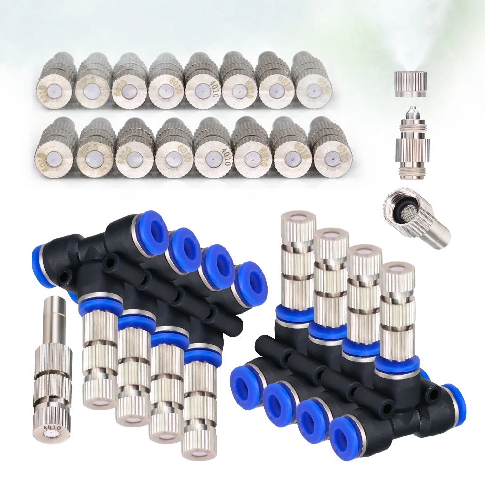 10PCS-6mm-Misting-Nozzle-with-Built-in-Filter-Quick-Push-Connecter-Slip-Lock-Spray-Atomization ...