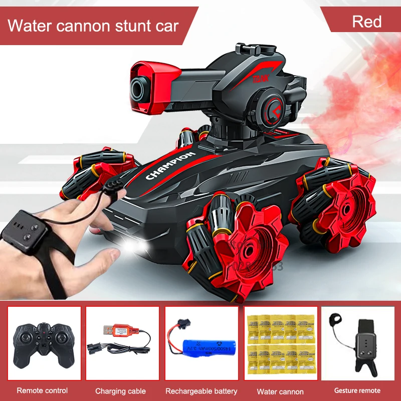 Electric Car 2.4G RC Drift Tank Gesture Sensor Remote Control Toy 4WD ...