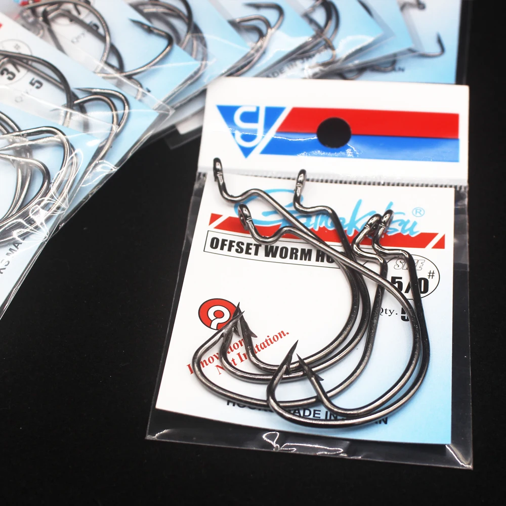 Offset-Work-HOOK-Pesca-Tee-Ganchos-Triple-Treble-Ganchos-Jig-Head-Carpa ...