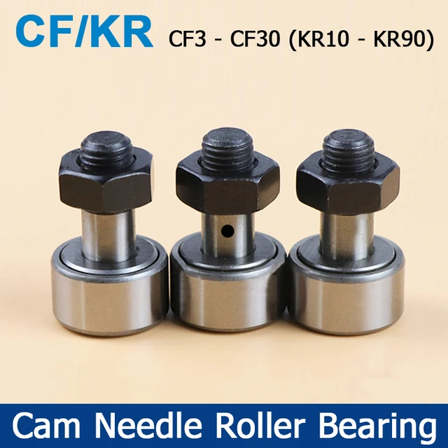 Cam Follower Bolt Type Track Roller Needle Roller Bearing CF3/Kr10 CF4 ...