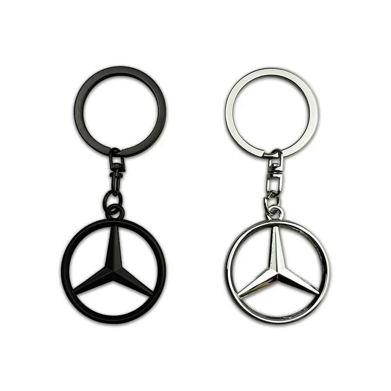 Metal-Car-Keychain-Key-Ring-Key-Holder-Key-Accessories-for-Mercedes ...
