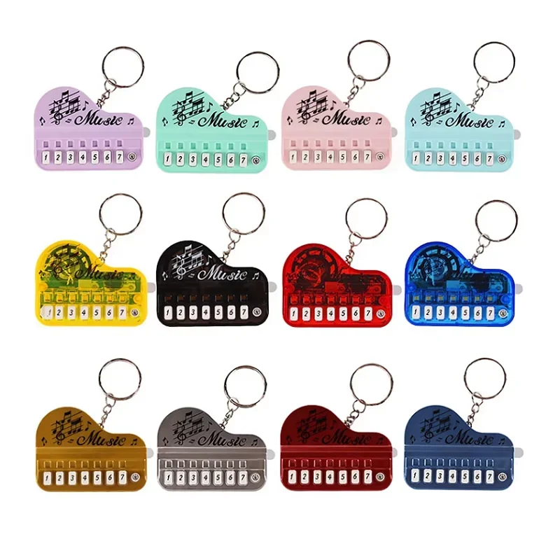 1pc Portable Mini Creative Music Electronic Piano Keyboard Keychain ...
