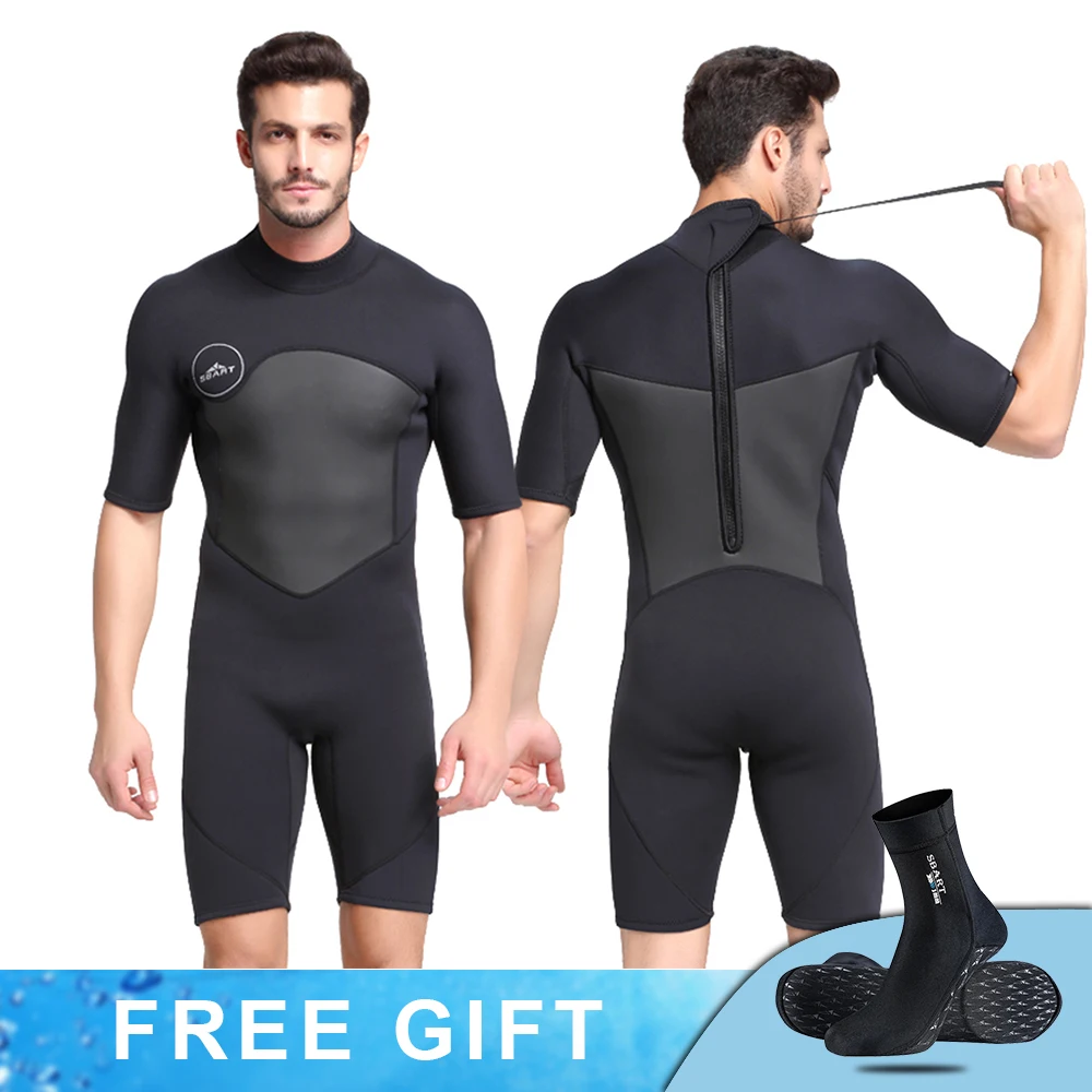 Men-Wetsuit-2mm-Neopreno-One-Piece-Swimsuits-Keep-Warm-Snorkeling ...