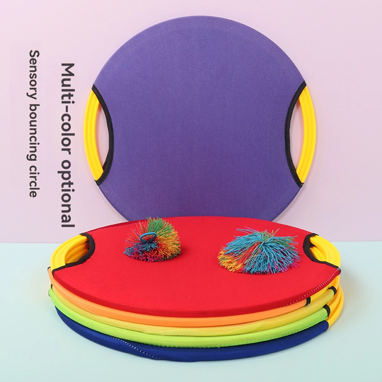 Bouncing-Circle-Throwing-Training-Toys-Kids-Adult-Outdoor-Interactive ...