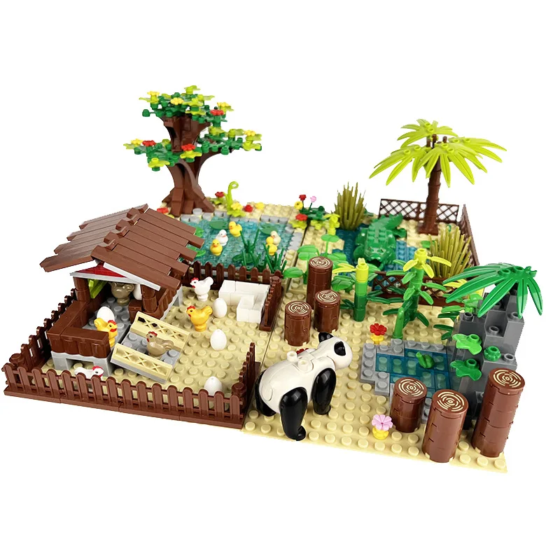 Compatible-With-LEGO-Zoo-MOC-Building-Blocks-Toys-Farm-Scene-Bricks ...