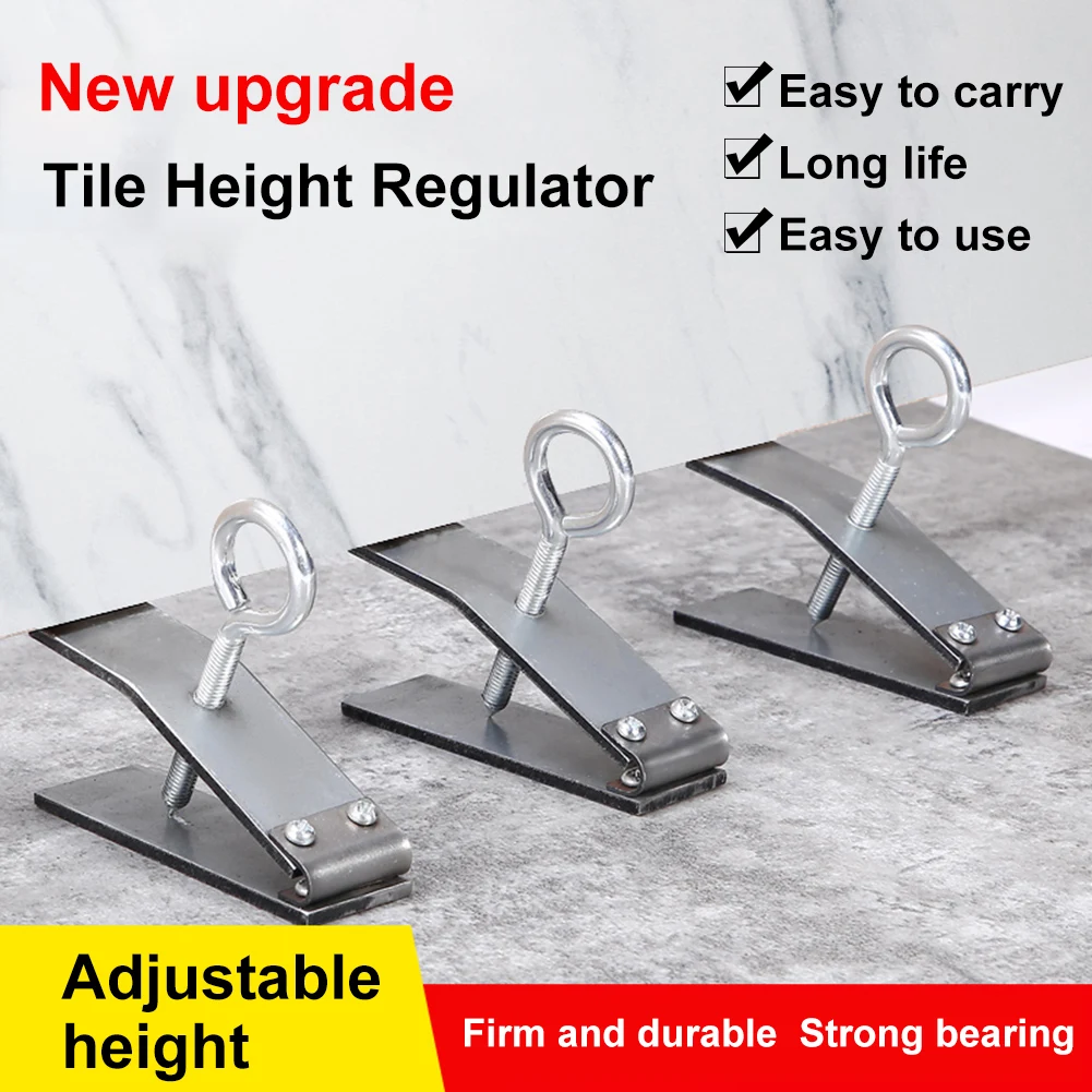 Tile Locator Height Adjustment Regulator 1-5.5CM Wall Ceramic Lifter ...